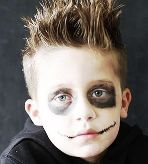 SIMPLE HALLOWEEN MAKEUP FOR BOYS – USEFUL, EASY TO DO, USABLE IDEAS